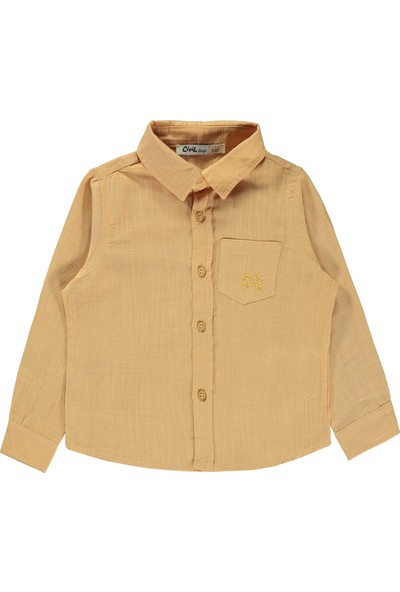 Civil Boys Erkek Çocuk Gömlek 2-5 Yaş Sarı