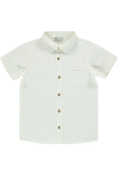Civil Boys Erkek Çocuk Gömlek 10-13 Yaş Krem Civil Boys Erkek Çocuk Gömlek 10-13 Yaş Krem