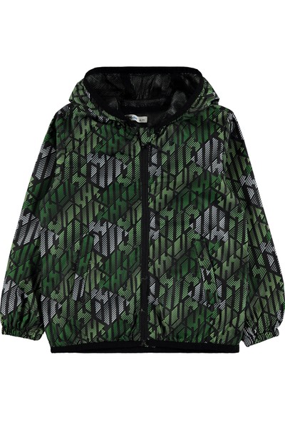 Civil Boys Erkek Çocuk Kapüşonlu Yağmurluk 10-13 Yaş Yeşil Civil Boys Erkek Çocuk Kapüşonlu Yağmurluk 10-13 Yaş Yeşil