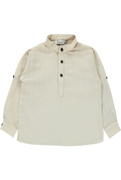 Civil Boys Erkek Çocuk Gömlek 2-5 Yaş Krem Civil Boys Erkek Çocuk Gömlek 2-5 Yaş Krem