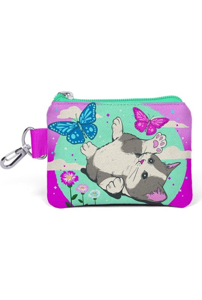 Coral High Kids Su Yeşili Pembe Bozuk Para Çantası 21807 Coral High Kids Su Yeşili Pembe Bozuk Para Çantası 21807