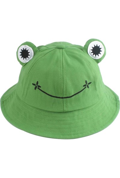 Lovoski Karikatür Kurbağa Kova Şapka Kadın Pamuk Balıkçılık Kap Sevimli Kurbağa Şapka Açık Balıkçı Güneş Şapka Ayarlanabilir - Yeşil Lovoski Karikatür Kurbağa Kova Şapka Kadın Pamuk Balıkçılık Kap Sevimli Kurbağa Şapka Açık Balıkçı Güneş Şapka Ayarlanabilir - Yeşil