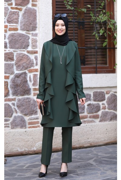 Miss Aymina Melis Tunik Pantolon Ikili Takım SFNSMLSTKMHY05