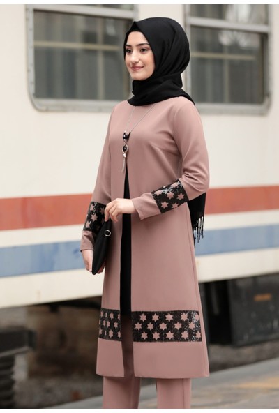 Miss Aymina Yıldız Tunik Pantolon Ikili Takım RBYYDZTKMV02