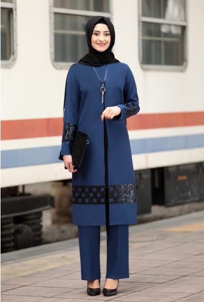 Miss Aymina Yıldız Tunik Pantolon Ikili Takım RBYYDZTKMİM01