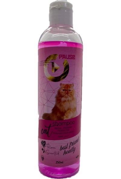 Pause Kedi Şampuan 250 ml (Rose Scented) Pause Kedi Şampuan 250 ml (Rose Scented)