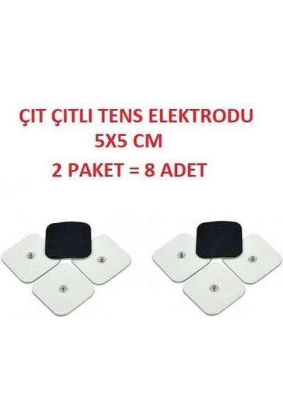 Fizyopol Fziyopol Tens Pedi Çıtçıtlı 8'lı Yedek Elektrod Pedi Fizyopol Fziyopol Tens Pedi Çıtçıtlı 8'lı Yedek Elektrod Pedi