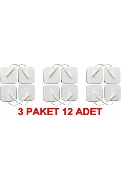 Tens Pedi Yapışkanlı Elektrod 5 X5 cm 3 Paket