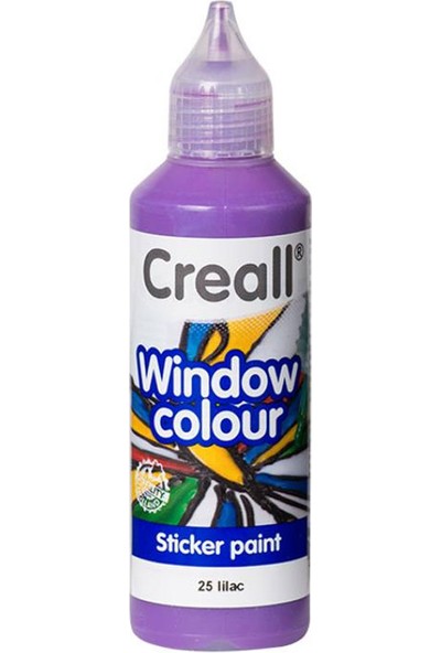 Creall Window Colour Cam Boyası 80 ml 25 Lilac HV20525 Creall Window Colour Cam Boyası 80 ml 25 Lilac HV20525