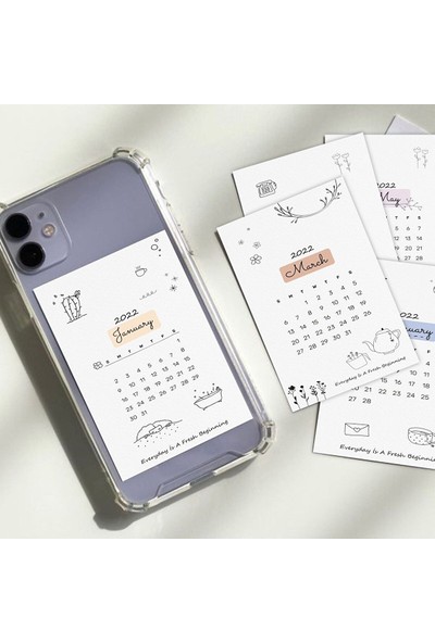 2022 Mini Polaroid Takvimi