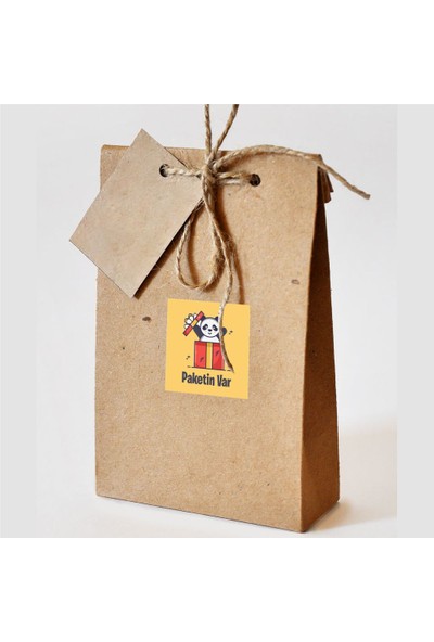 Paketin Var Sticker 5 cm 110 Adet