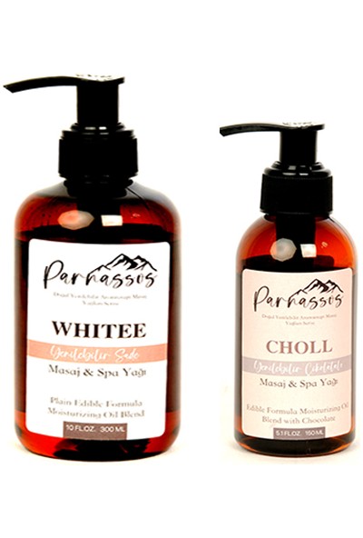 Parnassos Aromaterapi Yenilebilir Rahatlatıcı Natural Masaj Yağı 300 Ml + Çikolata Doğal Masaj Yağı 150 Ml Parnassos Aromaterapi Yenilebilir Rahatlatıcı Natural Masaj Yağı 300 Ml + Çikolata Doğal Masaj Yağı 150 Ml