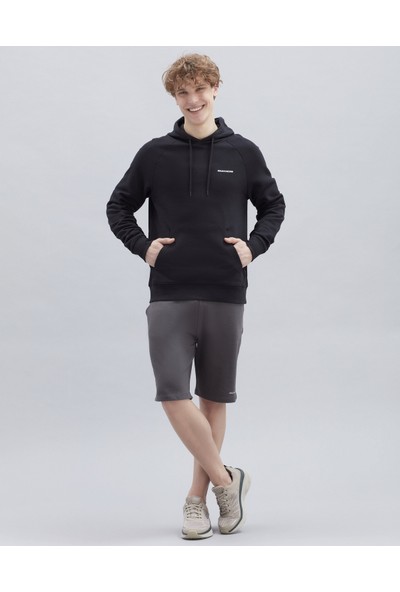 Skechers M New Basics Hoodie Erkek Siyah Sweatshirt - S212909-001 Skechers M New Basics Hoodie Erkek Siyah Sweatshirt - S212909-001