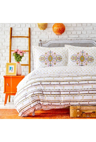 Sarah Anderson Prienne %100 Pamuk Çift Kişilik Pike Yastık Set