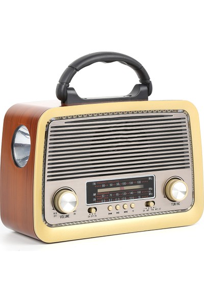 All Avcill 301 Şarjlı Nostaljik Görünümlü Fenerli Radyo Bluetoothlu Mp3 Çalar Radyo Müzik Kutusu All Avcill 301 Şarjlı Nostaljik Görünümlü Fenerli Radyo Bluetoothlu Mp3 Çalar Radyo Müzik Kutusu