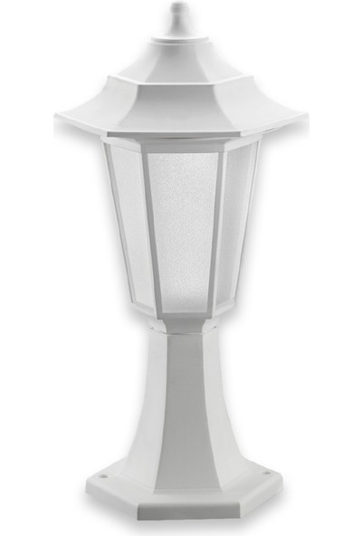 Mutlusan Flora Bahçe Armatürü (Beyaz)