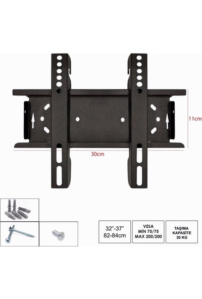 Redmax Tv Duvar Askı Aparatı LED LCD 32'' Inç 82 Ekran