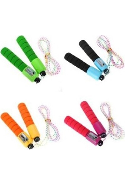 Burdan Eve Sayaçlı Atlama Ipi Turuncu Burdan Eve Sayaçlı Atlama Ipi Turuncu