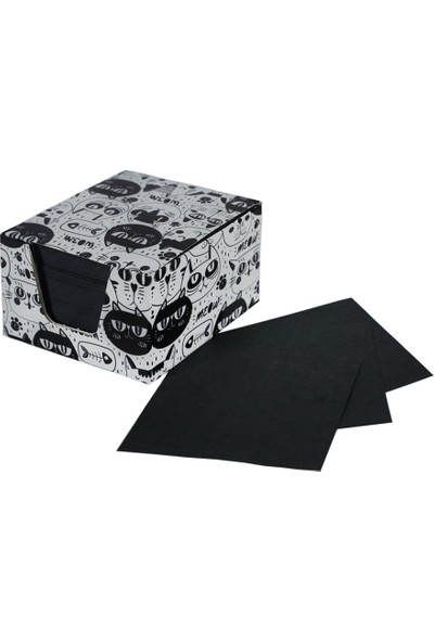 Elux Siyah Bloknot 140GR. 8X8CM Elux Siyah Bloknot 140GR. 8X8CM