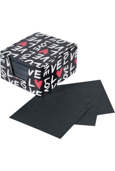 Elux Siyah Bloknot 140GR. 8X8CM Elux Siyah Bloknot 140GR. 8X8CM