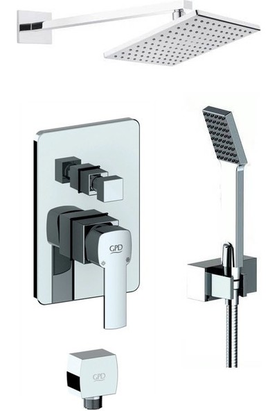 Gpd Ankastre Kabin Duş Seti Pedra