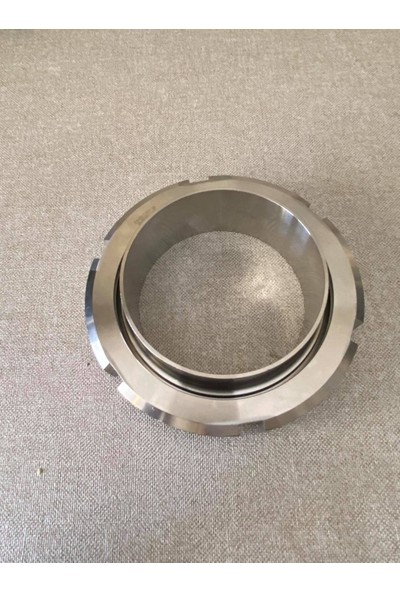 Alfa Laval DN100 Paslanmaz Çelik Oluklu Somun Flanş Alfa Laval DN100 Paslanmaz Çelik Oluklu Somun Flanş