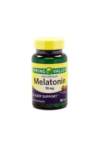 Spring Valley 10 Mg 120 Tablet Melat Spring Valley 10 Mg 120 Tablet Melat