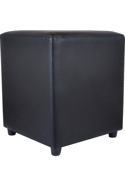 Puffrs Puf Koltuk Tabure Kare-Siyah Puffrs Puf Koltuk Tabure Kare-Siyah
