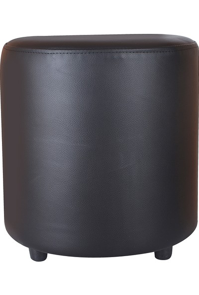 Puffrs Puf Koltuk Yuvarlak-Siyah Puffrs Puf Koltuk Yuvarlak-Siyah