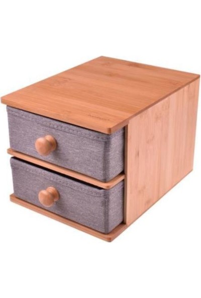 Bambum Tiroir - Takı Çekmecesi 2 Katli Bambum Tiroir - Takı Çekmecesi 2 Katli