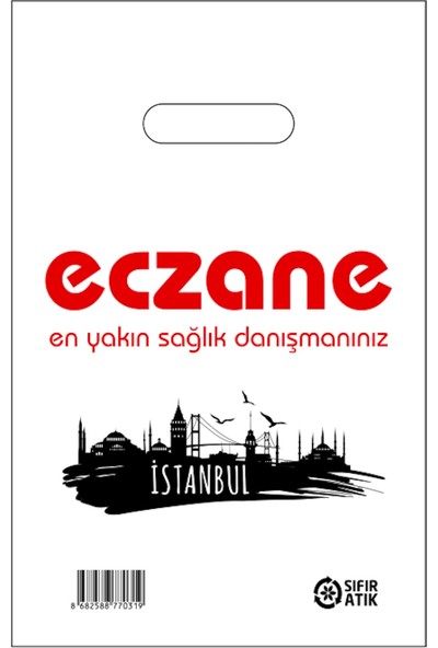 Yılmaz Plastik Eczane Poşeti Yılmaz Plastik 17*25 10kg