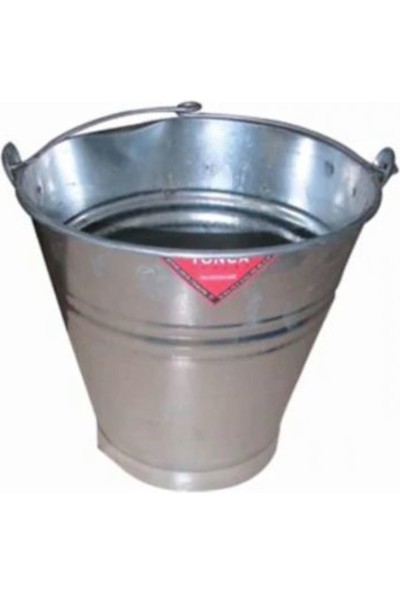 Metal Galvaniz Su ve Kum Kovası No 32 (13 Lt)