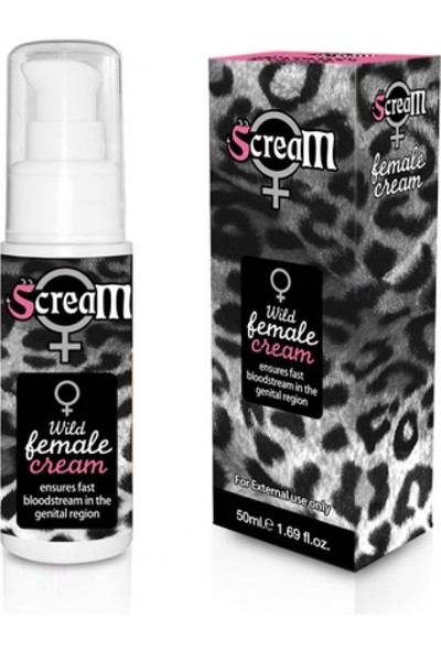 Zevkli Sepet Scream Bayanlara Özel Genital Krem Zevkli Sepet Scream Bayanlara Özel Genital Krem