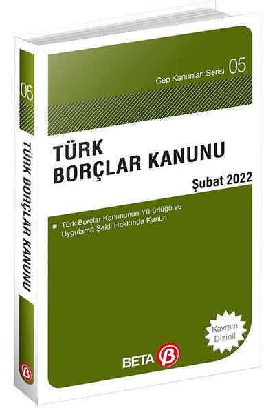 Türk Borçlar Kanunu (Ağustos 2021) Türk Borçlar Kanunu (Ağustos 2021)