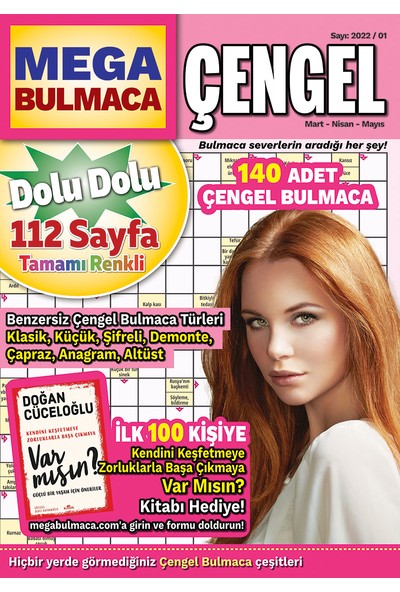 Mega Çengel Bulmaca 2022/01