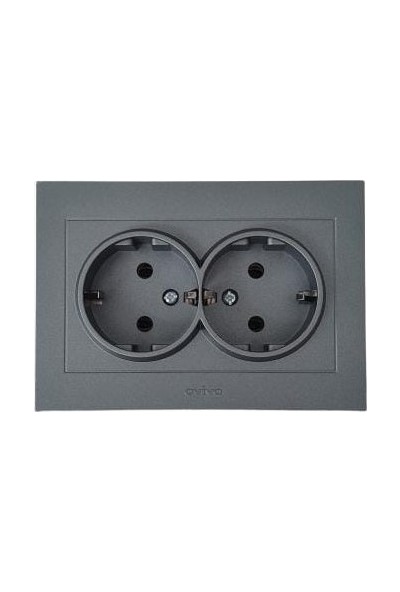 Ovivo Füme Ikili T.priz