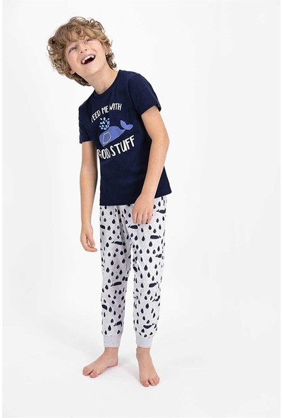 RolyPoly RP2320-G Erkek Çocuk Pijama Takımı