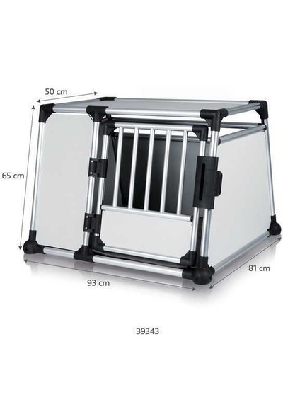 Trixie Köpek Taşıma Alüminyum Kafesi, 93X65X81CM