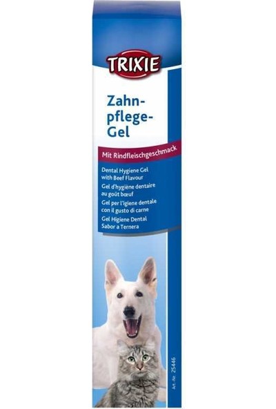 Trixie Köpek ve Kedi Için Diş Temizleme Jeli 100GR Trixie Köpek ve Kedi Için Diş Temizleme Jeli 100GR