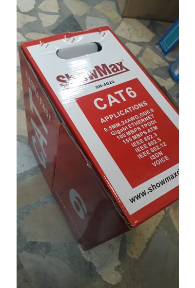 Showmax 305 m Cat6 Kablosu
