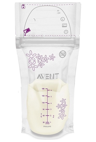 Avent Anne Sütü Saklama Poşeti 25'li