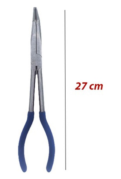 Özgün Ticaret Uzun Karga Burnu Eğri Uçlu Orjinal Uzun Karga Burnu 27 cm