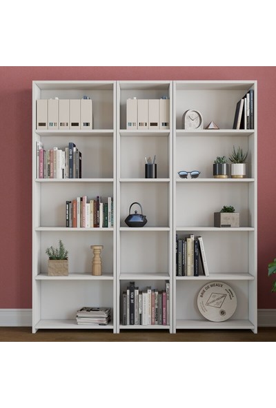 T Designo Tdesigno Oyku Kitaplık 130 cm