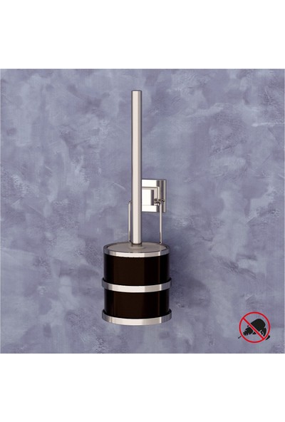 Tekno-tel Teknotel Vakumlu Paslanmaz Tuvalet Fırçası Krom EF096 Tekno-tel Teknotel Vakumlu Paslanmaz Tuvalet Fırçası Krom EF096