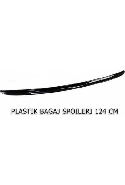 Compax Fiat Linea Bagaj Üstü Spoiler Piano Black 124 cm