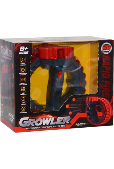 Bernam Gepettoys, Growler Sünger Atan Tabanca, +8 Yaş Bernam Gepettoys, Growler Sünger Atan Tabanca, +8 Yaş