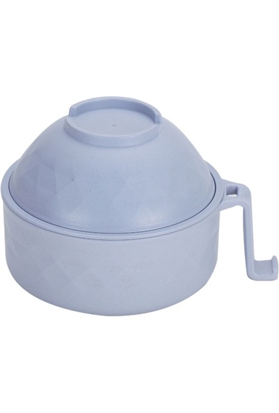 Prettyia Ramen Set 1200ML Anında Erişte Ayrılabilir Üniversite Odası Daire Mavi (Yurt Dışından)