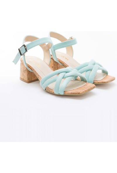 Wells Su Yeşili Süet Sandalet Wells Su Yeşili Süet Sandalet