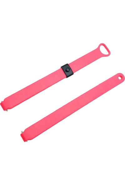 Prettyia Yumuşak Tpe Bilek Bandı Kayışı Değiştirme + Klasik Ray Izle Için Toka Gül Kırmızı (Yurt Dışından)