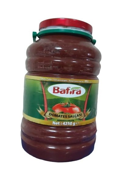 Bafira Domates Salçası 4250 gr Bafira Domates Salçası 4250 gr
